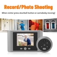 NFTIGB Peephole Camera 2.8in Color Display PIR Motion Detection Human ...