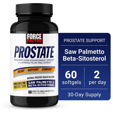 Force Factor Prostate Advanced Herbal Complex, Men's Prostate ...