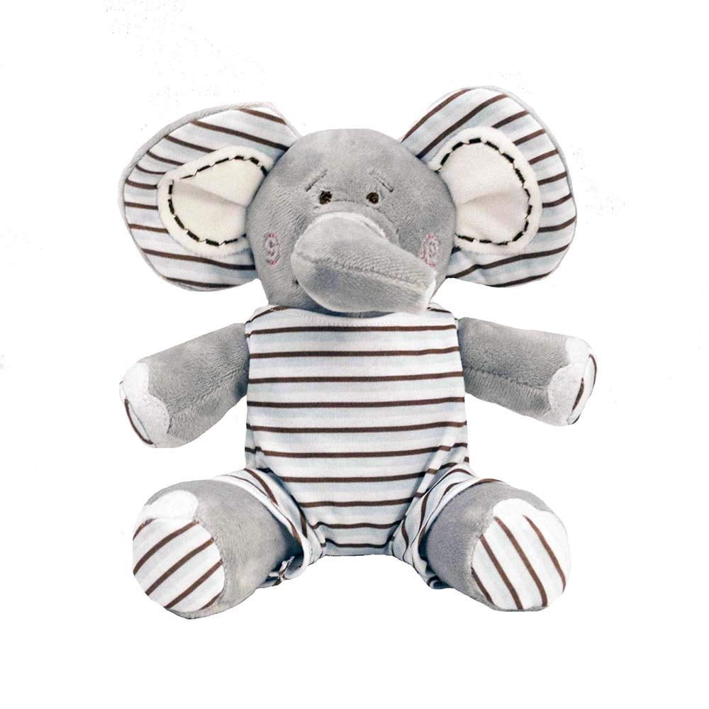 Blue 10in Plush Elephant w Removable Jumper by Applesauce - Walmart.com