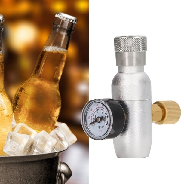 Mini Keg CO2 Pressure Regulator, Anti Rust Mini CO2 Gas Regulator ...