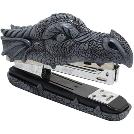 Desktop Stapler Crocodile Shaped Stapler Paper Binding Binder Paperclip ...