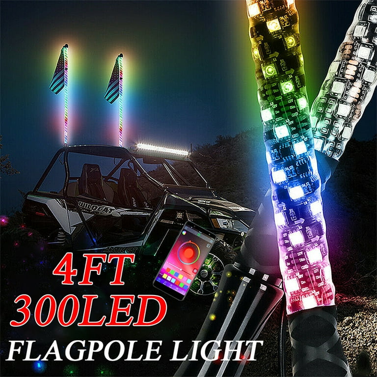 Atv Led Flagpole Lights | Shelly Lighting