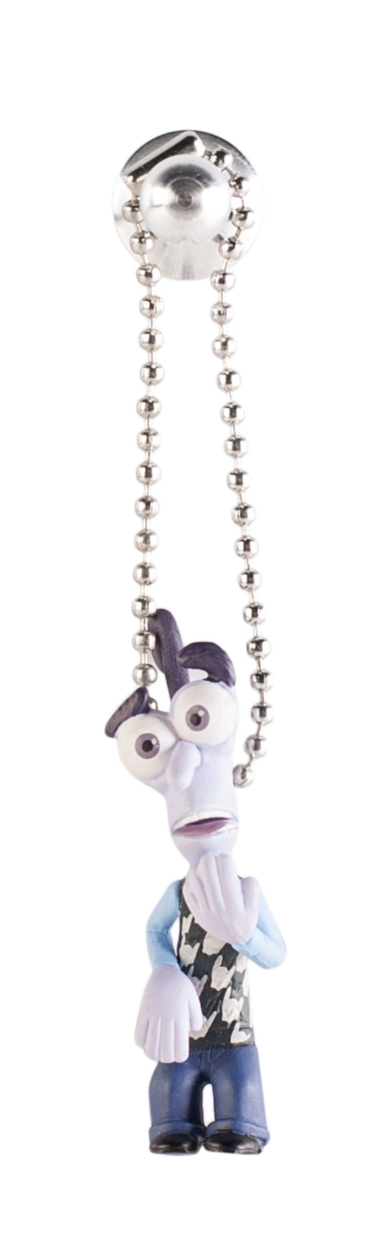 Disney Inside Out Mascot Collection Fear Figure Keychain - Walmart.com
