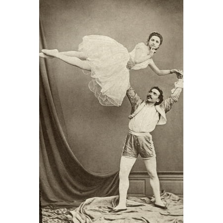 Fioretti & Merante, C1870. /Nballet Dancers Angelina Fioretti And Louis ...