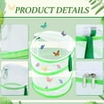 Pop-up Insect and Butterfly Habitat Cage Terrarium Clear Mesh Enclosure ...
