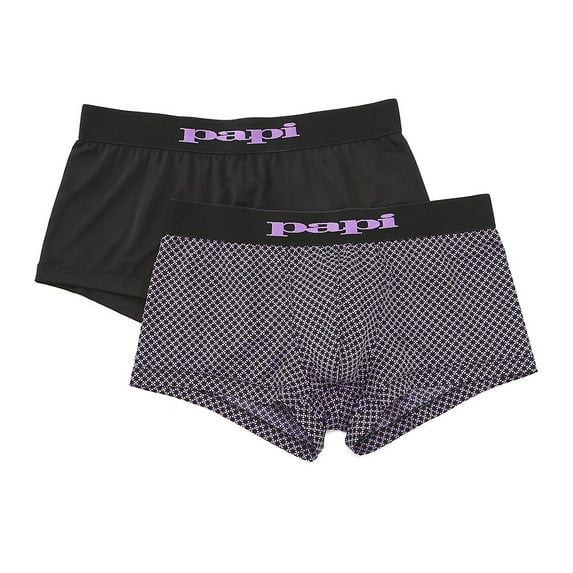 Men's Papi 626173 Microflex Neat Performace Brazilian Trunk - 2 Pack ...
