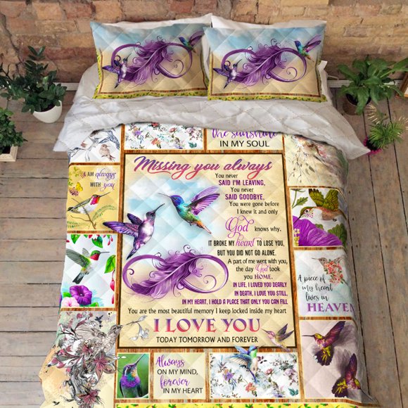 Hummingbird Bedspread