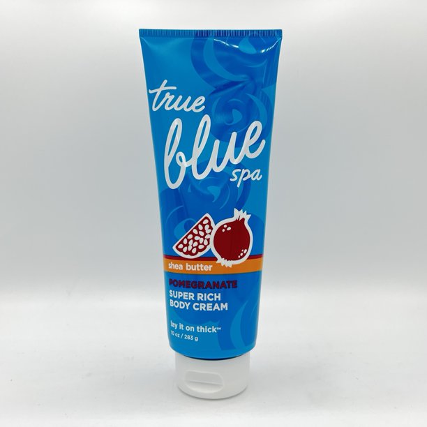 Bath And Body Works True Blue Spa Pomegranate Lay It On Thick Super