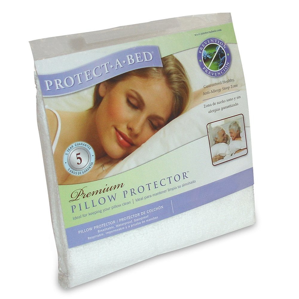 Protect-A-Bed Premium Pillow Protector, Queen - Walmart.com