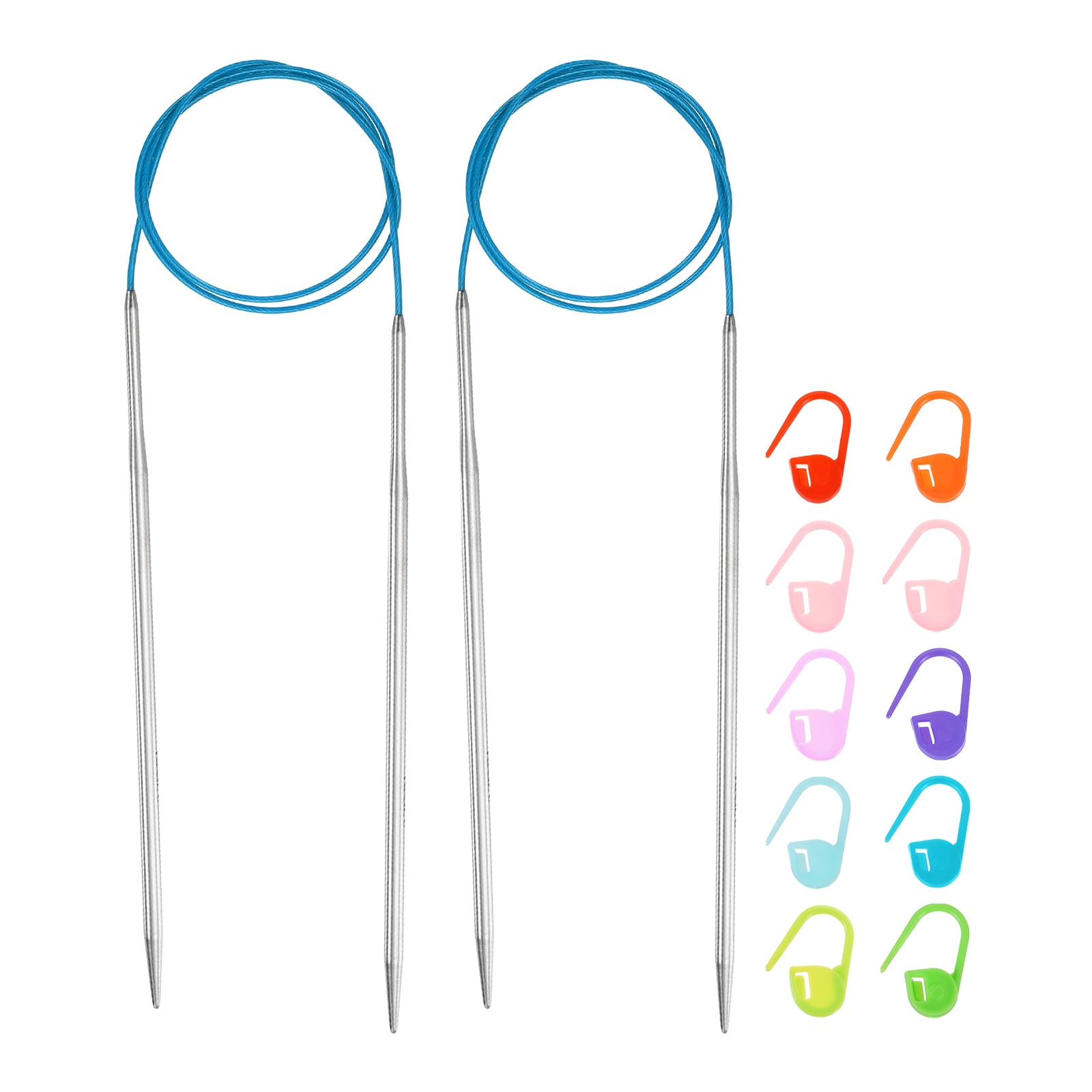 Click here for Uxcell 2pcs Knitting Needles Size Us 5(3.75mm) Cir... prices