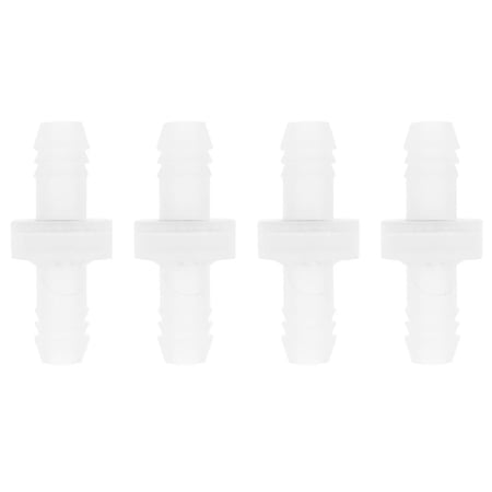 4pcs Plastic One Way Inline Check Valves Non Return Valves For Fuel Gas ...