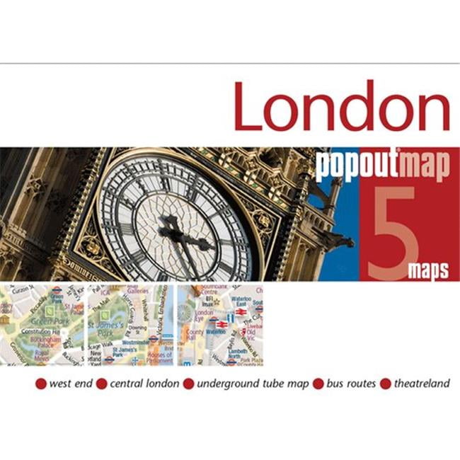 Universal Map 18901 London Popout Map - Walmart.com