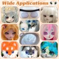 Fursuit Eye Mesh 78.74x15.74inch Black Waterproof PVC Plastic Mesh 0 ...