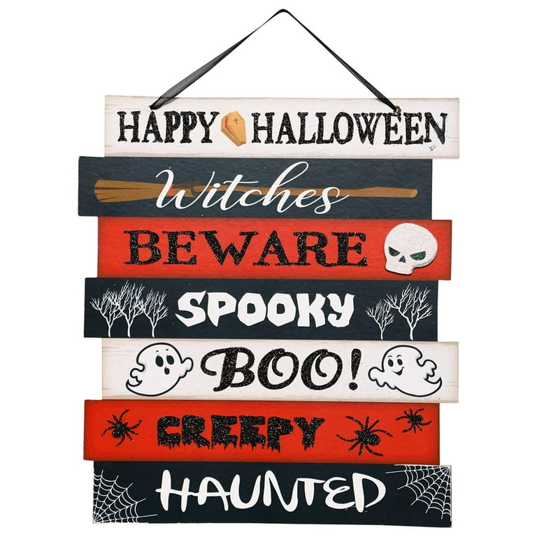 Spooky Halloween Signs
