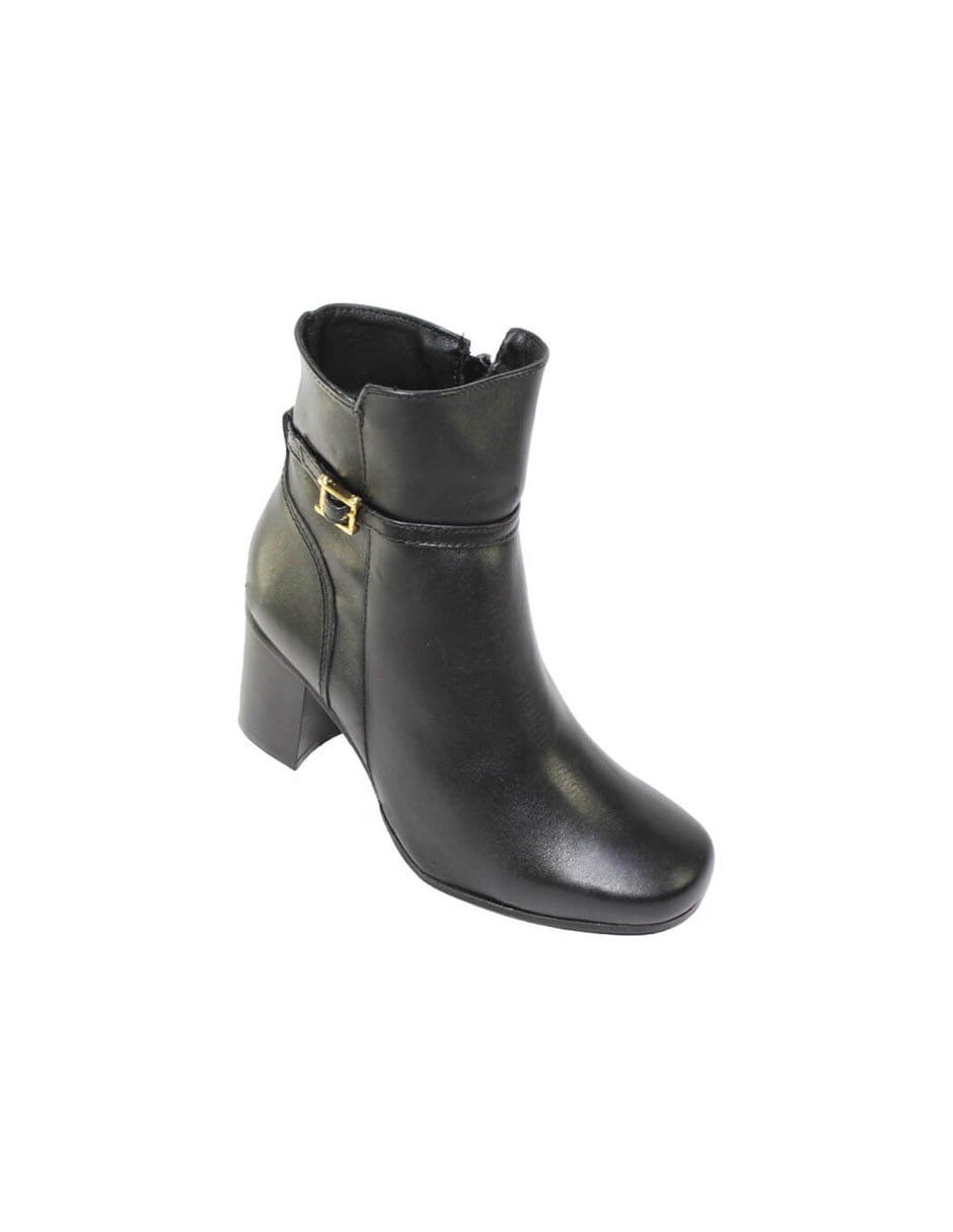 BOTAS Y BOTINES DAMA GIUSTO PIEL NEGRO 12401 LEON 12401p | Walmart en línea