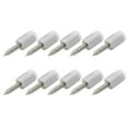 10Pcs No Drill Integrated Screw Shelf Bracket Non Slip Wall Mount ...