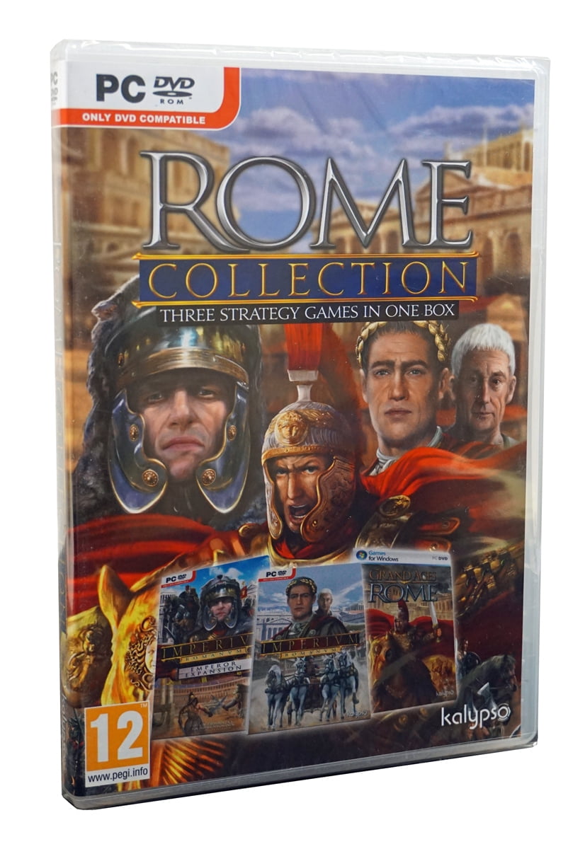 Rome Collection 3 PC DVD Pack - Grand Ages Rome + Imperium Romanum with ...