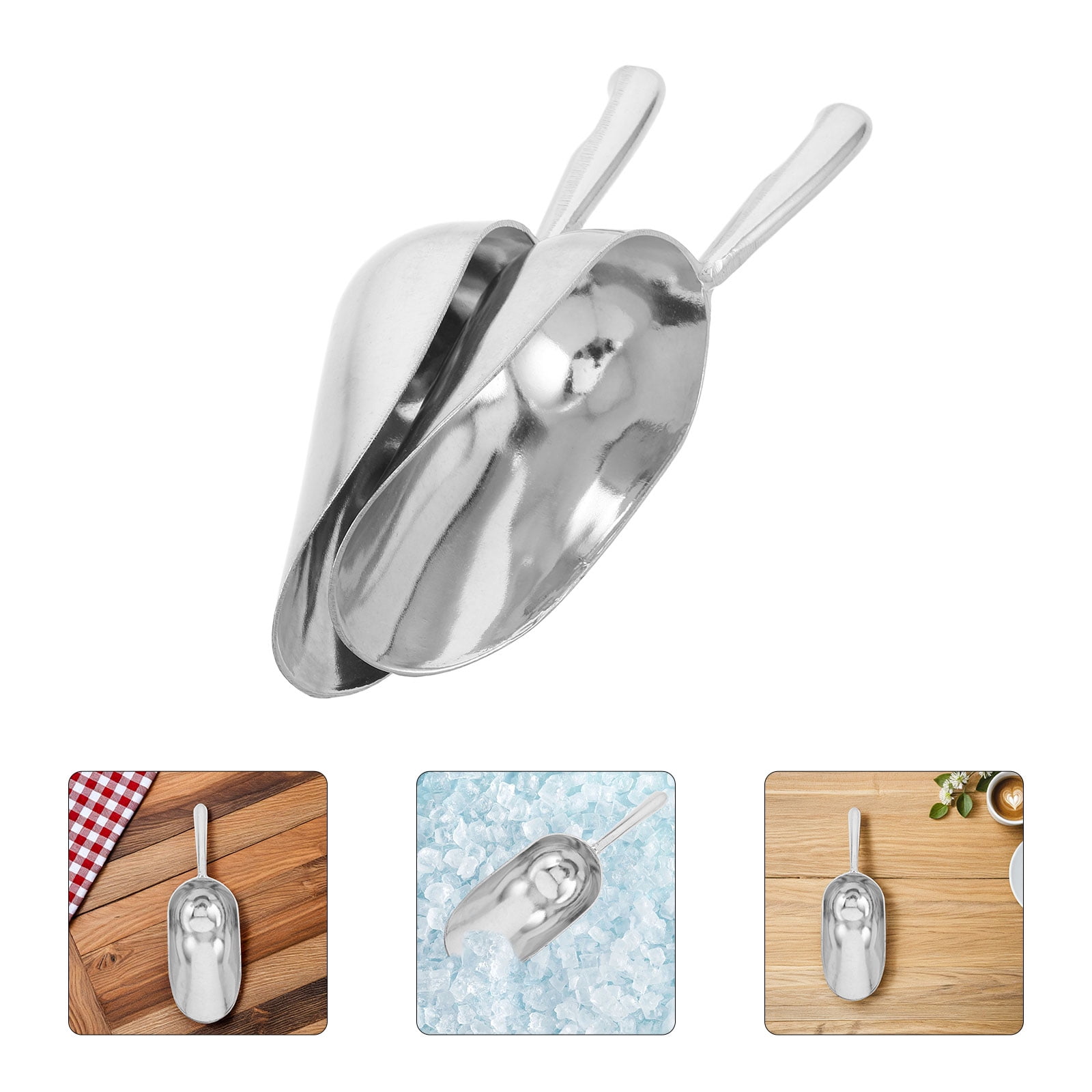 Click here for Healeep 2pcs Freezer Ice Scoop Aluminium Alloy For... prices
