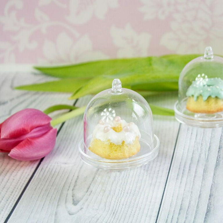 Plastic Cupcake Domes