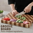 Acacia Wood Cutting Boards for Kitchen-Large Wooden Cutting Boards for ...