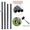 Zdgao Professional Volleyball Set with Winch System for Backyard, Lawn ...