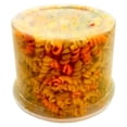 64 oz (1/2 Gallon) Heavy Duty Round Plastic Deli Soup Containers with ...