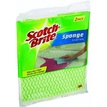 SPONGE CLOTH 2PK - Walmart.com