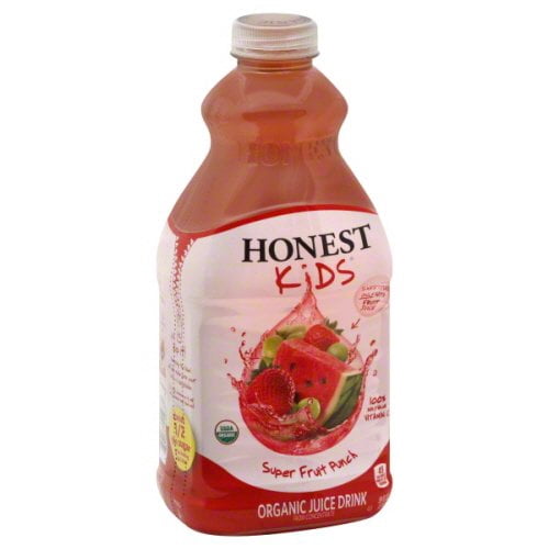 Honest Beverages Honest Kids Organic Juice Drink Super Fruit Punch 59 ...