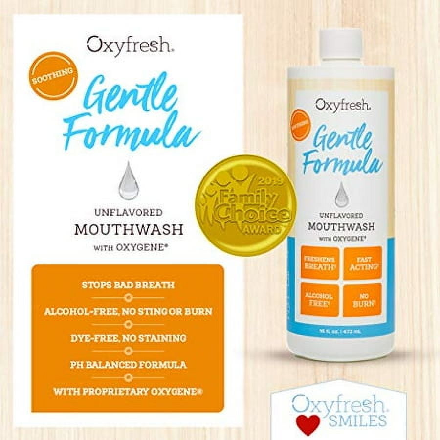 Click here for Oxyfresh Gentle Formula Unflavored Mouthwash - Per... prices
