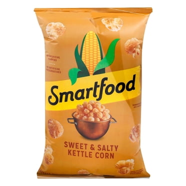 Popcorners Sweet and Salty Kettle Corn Popped Corn Chips, Non-GMO ...