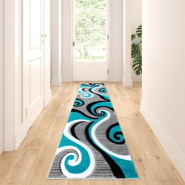 Custom Size Runner - Choose Your Length - Argos Black Vintage Panel 27 ...
