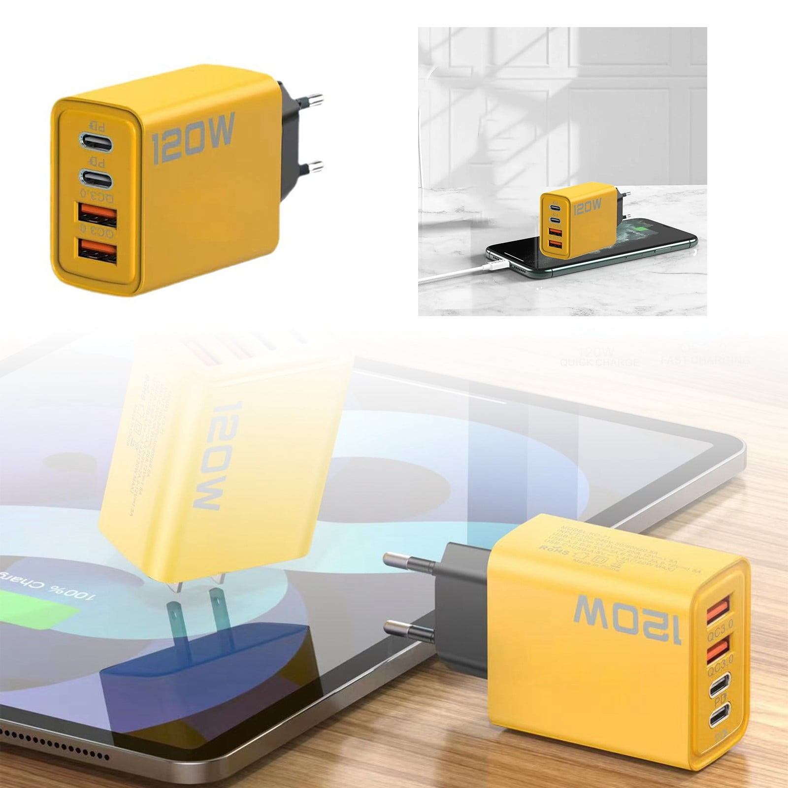 Click here for Hyongzeng 120w Pd+ Usb Charger Compatible With Xia... prices