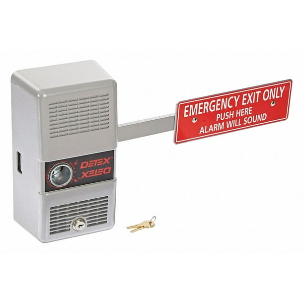 Detex Exit Control Hardware,Cylinder Mortise ECL-230D - Walmart.com