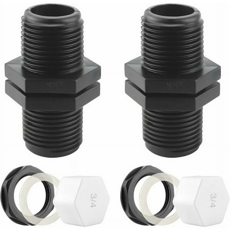 Overflow tank 25 mm bulkhead tank Connection for 1000 liter rainwater ...