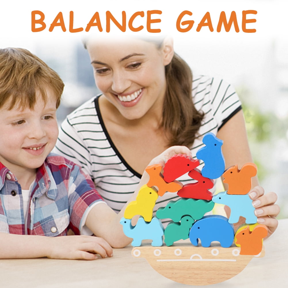 Juego De Equilibrio Tetra Tower Balance Blocks Juguetes de ...