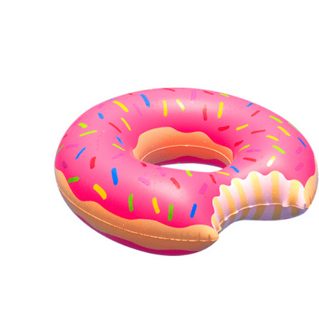 Donut Pool Floats Inflatable Adult Donut Raft Rings Swim Pool Party For ...