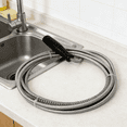 EXLEAF 2026 New 6.5 Ft,Silver Manual Spiral Wire Rod Drain Snake ...