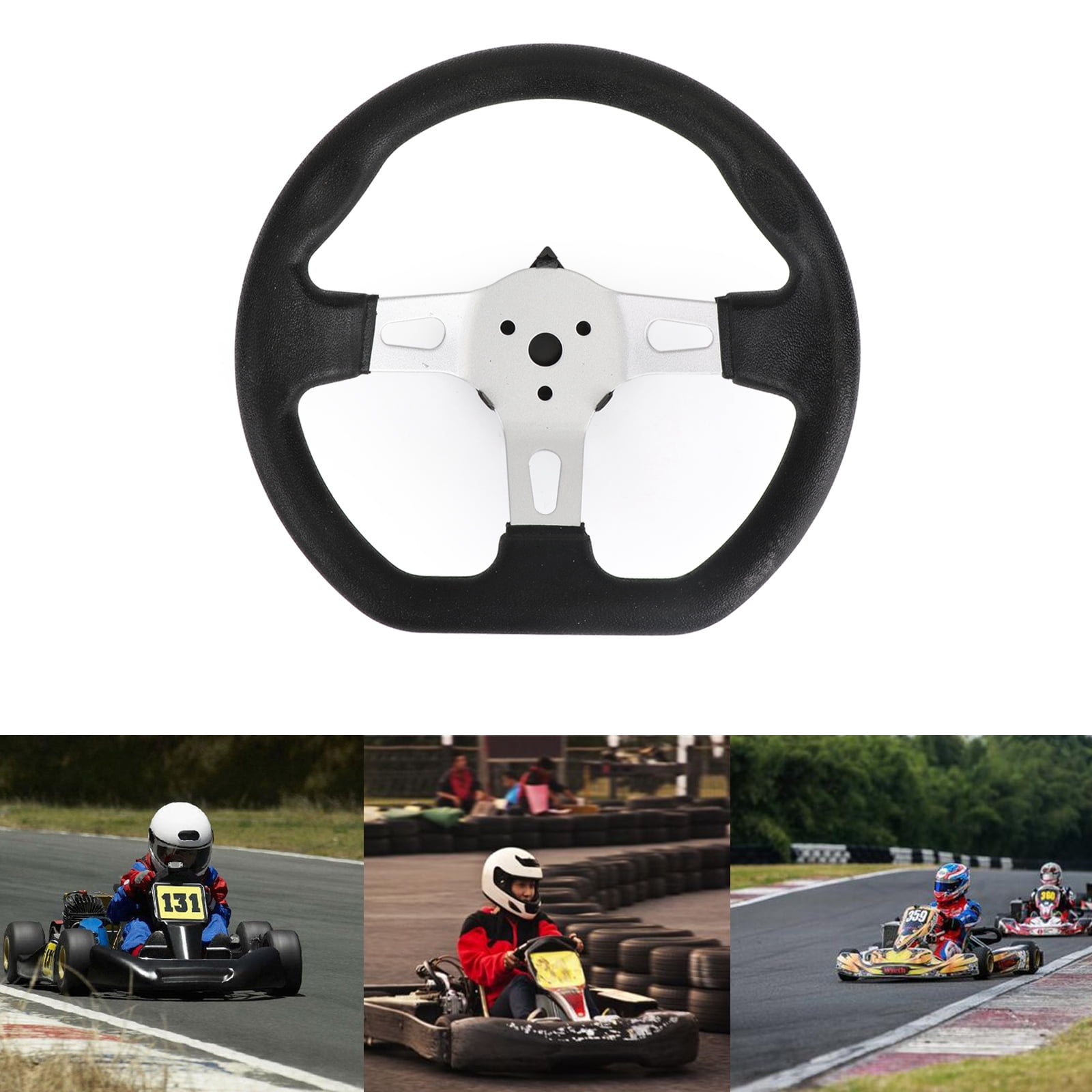 Mad Hornets 270mm 150-300CC Go Kart Steering Wheel Racing Off road ...