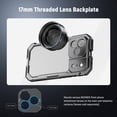 Neewer PA144 Phone Cage for iPhone 17 Pro Max, Video Rig with 67mm ...