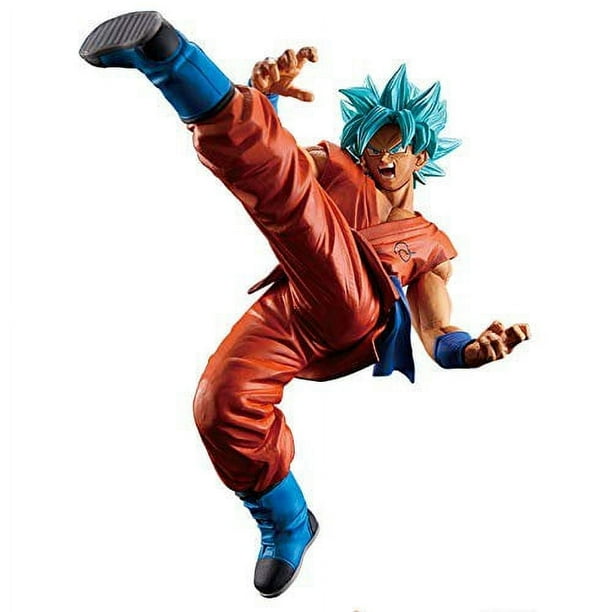 Dragon Ball Super Figures Saiyan Blue hair DBS FES God Goku PVC Toy 9 ...