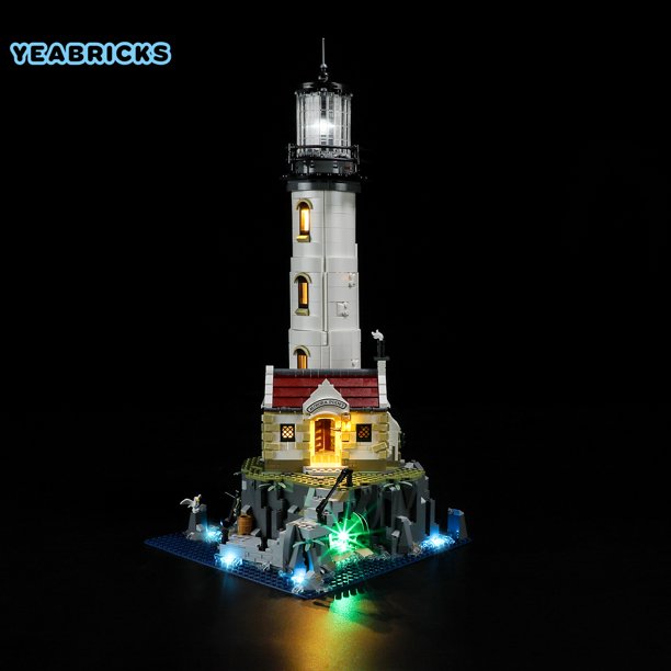 YEABRICKS LED Lighting Kit Compatible with Legos Ideas Motorised ...