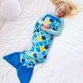 Fin Fun Mermaid Tail Blanket Kids, Girls and Boys - Cuddle Tails ...