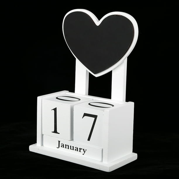 Manual Calendar, Calendar, Perpetual Calendar With Small Blackboard For ...