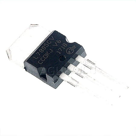 10pcs/lot L7805CV L7805 7805 LM7805 KA7805 Voltage Regulator 5V TO-220 ...
