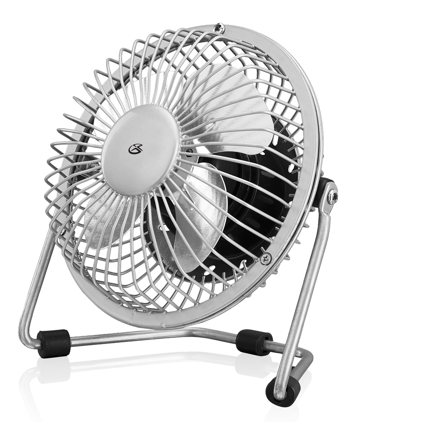 GPX Portable USB Powered Fan, AU25, Silver - Walmart.com