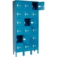 Global Industrial 12 x 15 x 12 in. Six Tier Global Locker with 18 Door ...
