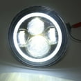 Bricologht 7 Inch Round LED Headlights Halo Angel Eyes DRL for Chevy ...