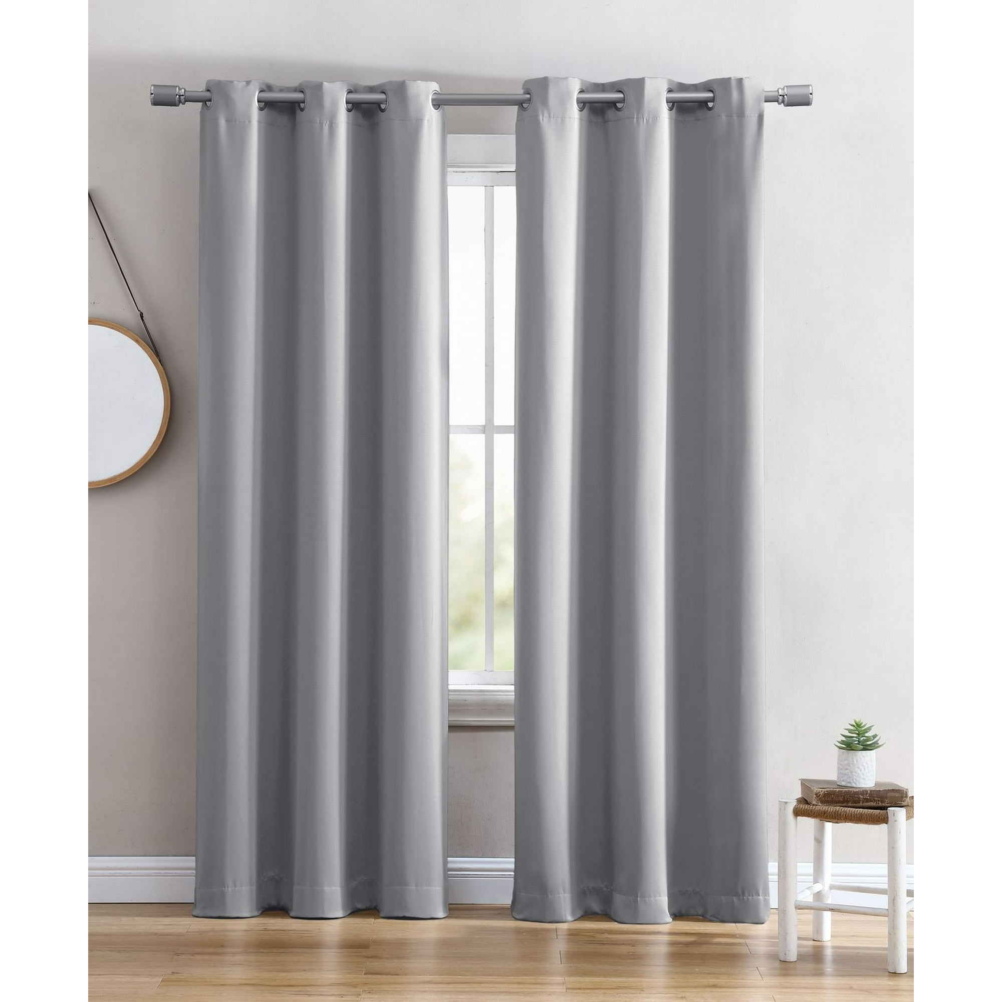 Click here for Swift Home Solid Blackout Grommet Window Panel 40p... prices