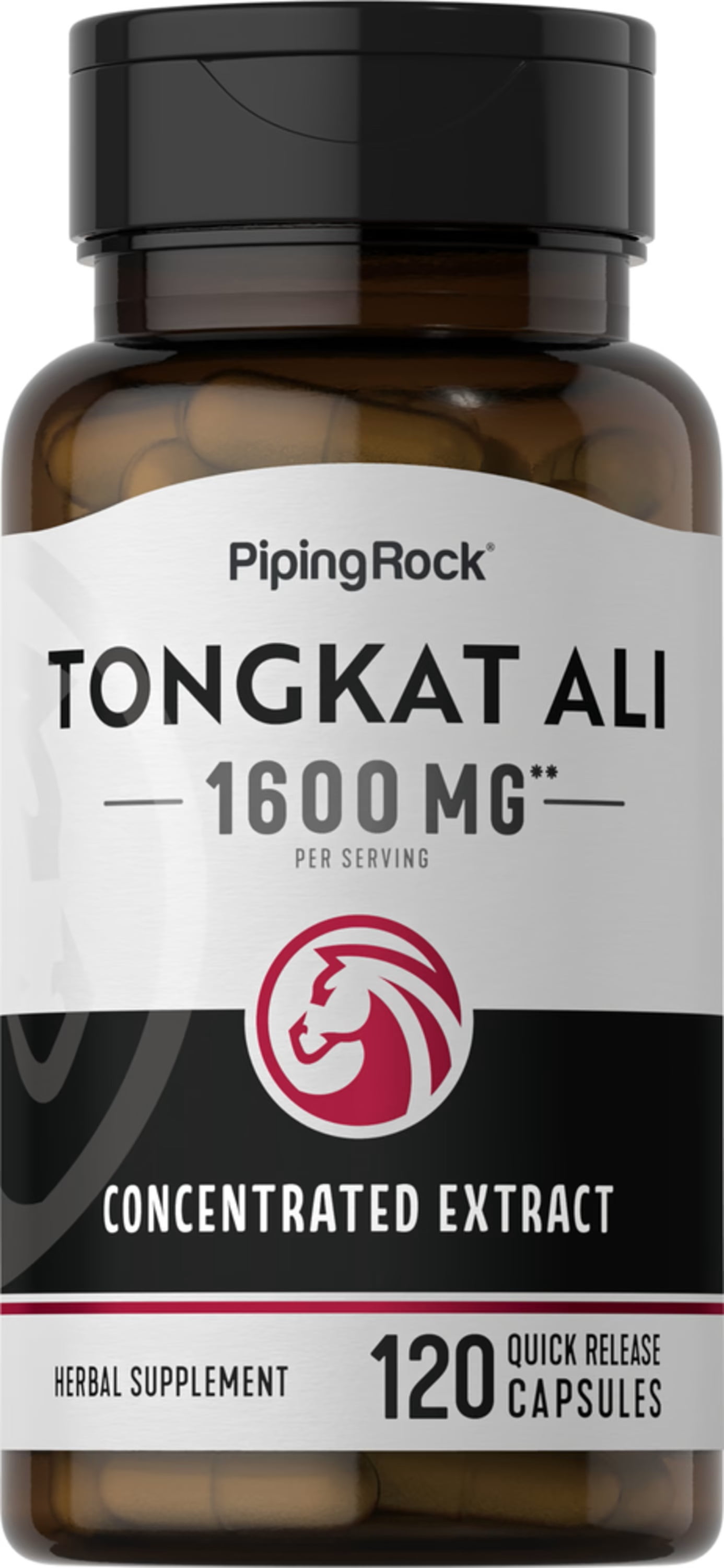 Longjack Tongkat Ali 1600 mg | 120 Capsules | Non-GMO, Gluten Free ...