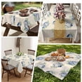 Coastal Ocean Shell Conch Table Cloth 60x84in, Waterproof Rectangle ...